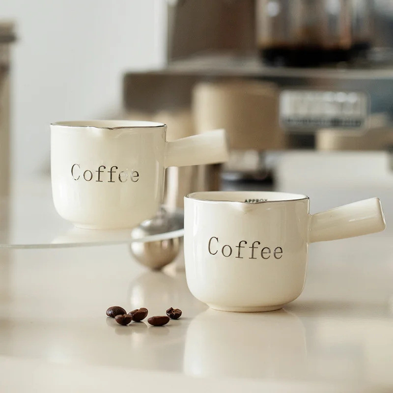 Trending Now Mini Ceramic Milk Cup Creamer Jug Small Espresso Coffee ...