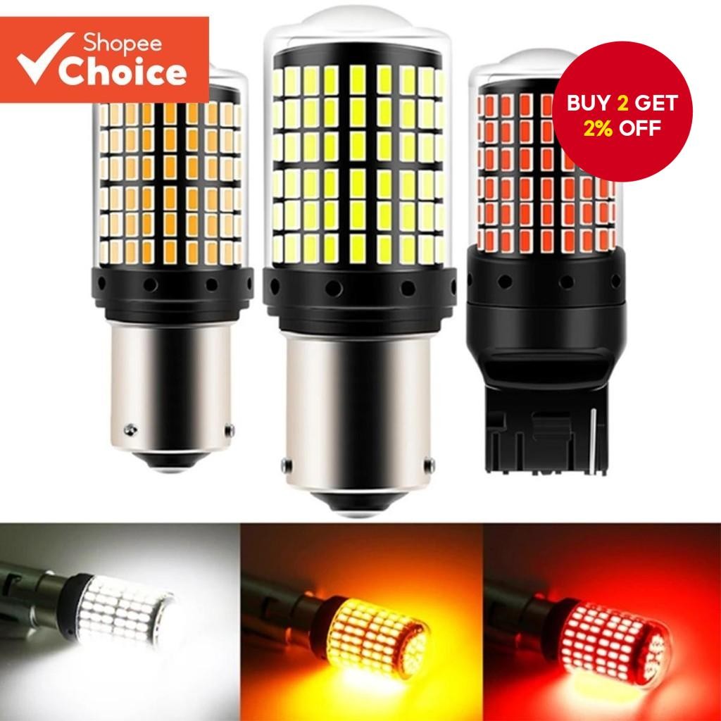 2PCS 1156 BA15S P21W BAU15S PY21W T20 7440 W21W 3157 1157 P21/5W LED ...