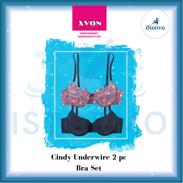 AVON Cindy Underwire Full Cup 2 pcs. Bra Set | Shopee Philippines