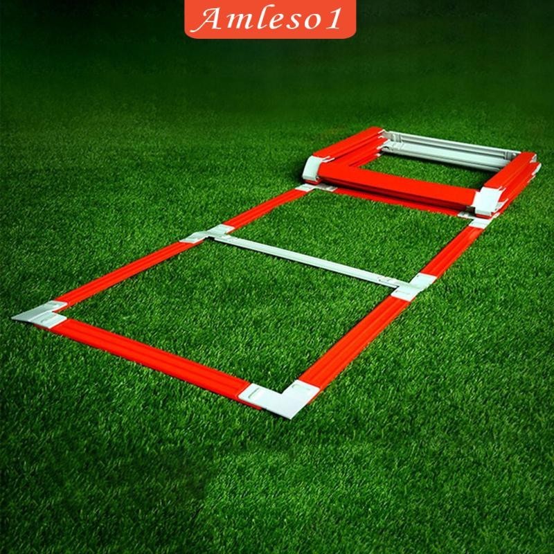 [Amleso1] Soccer Agility Ladder Speed Ladder Multifunction Lightweight ...