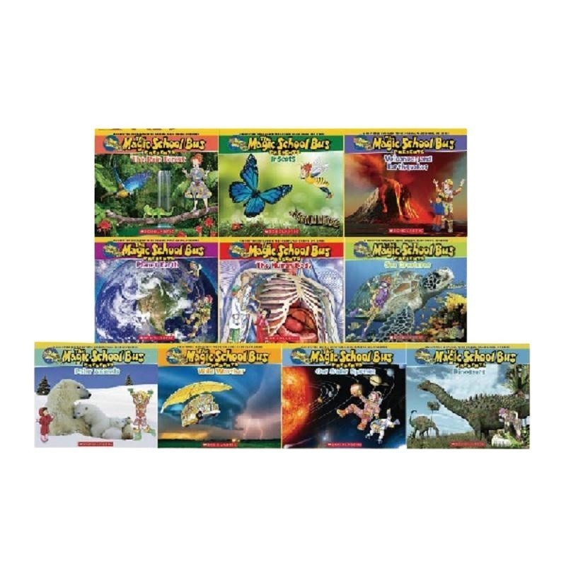 presale School Music Magic School Bus Encyclopedia Picture Book 10 suit ...