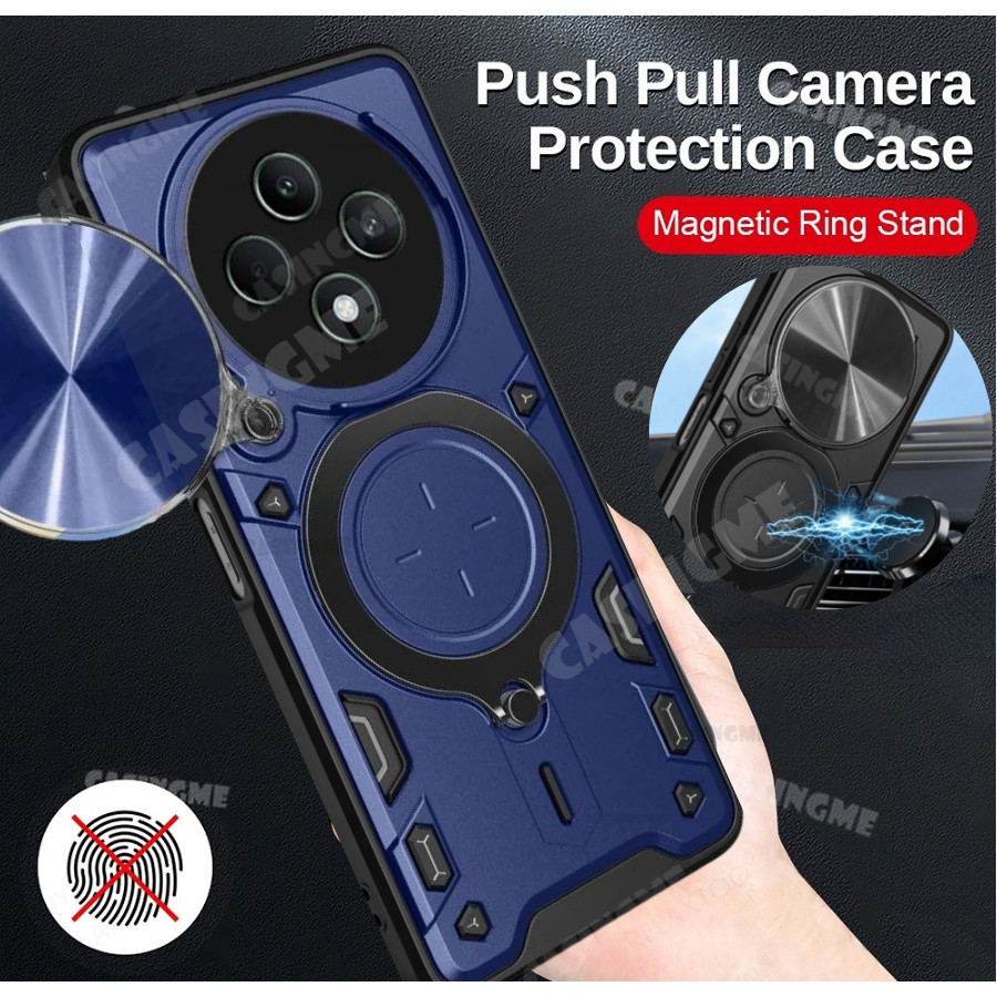 TECNO SPARK 30 2024 Shockproof Armor Push Pull Camera Protect Casing ...