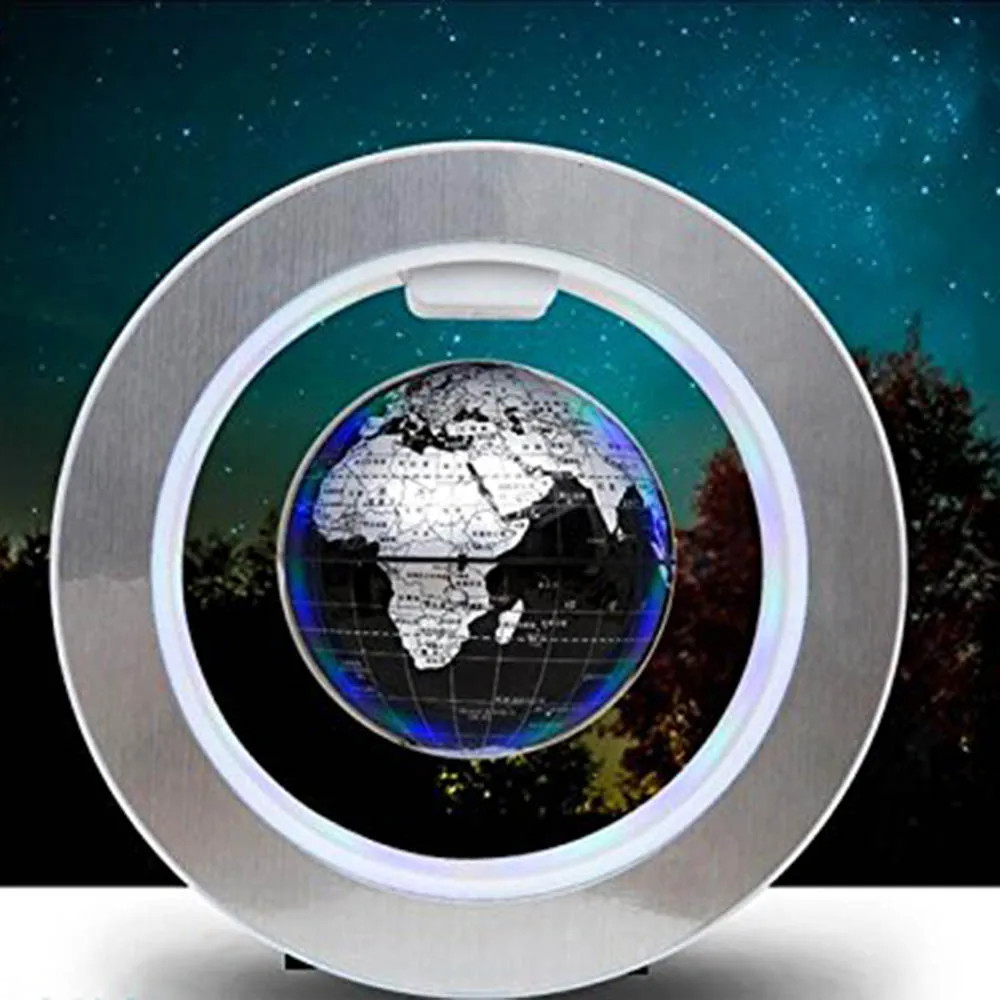 Levitating Lamp Magnetic Levitation Globe Led Rotating Globe Lights ...