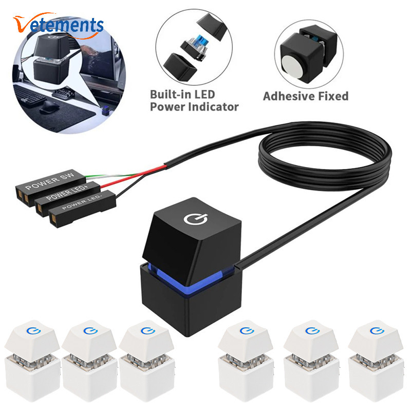 Easy Installation Desktop Computer External One Key Start Button ...