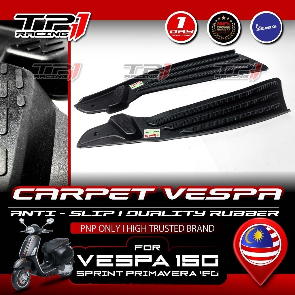 VESPA Carpet I Floor Wat I HI-Q Rubber Material I Anti Slip Texture I ...
