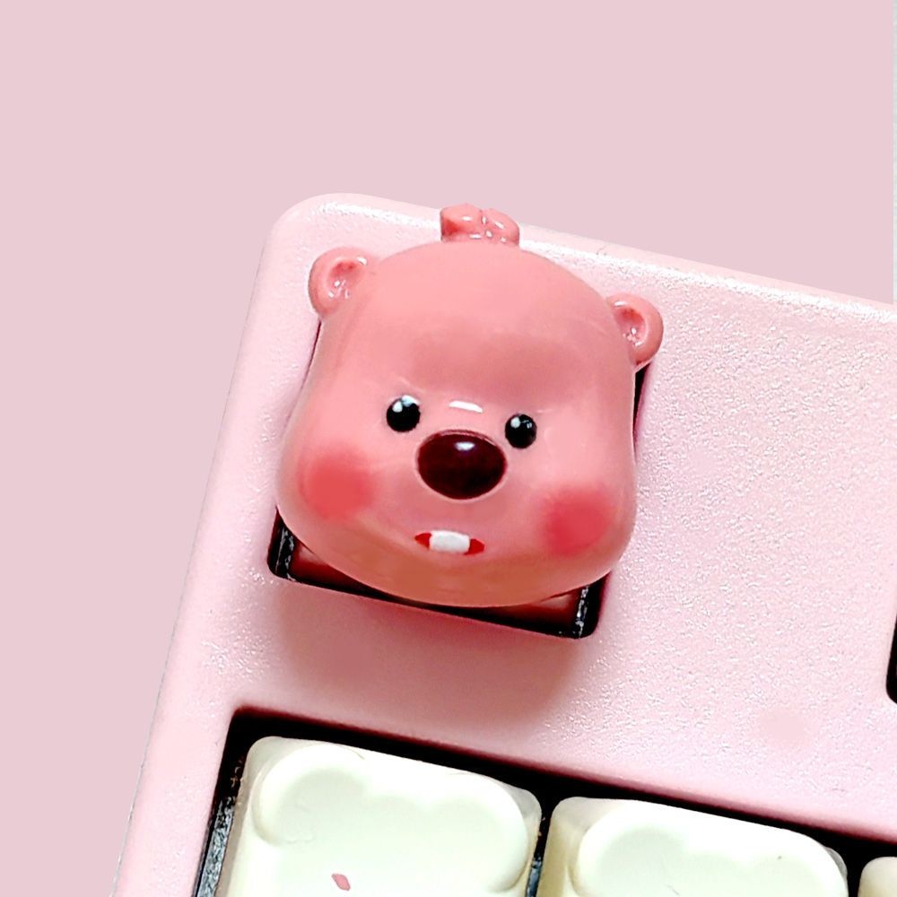 Personalized keycaps Beaver loopy Ruby cross axis mechanical keyboard ...