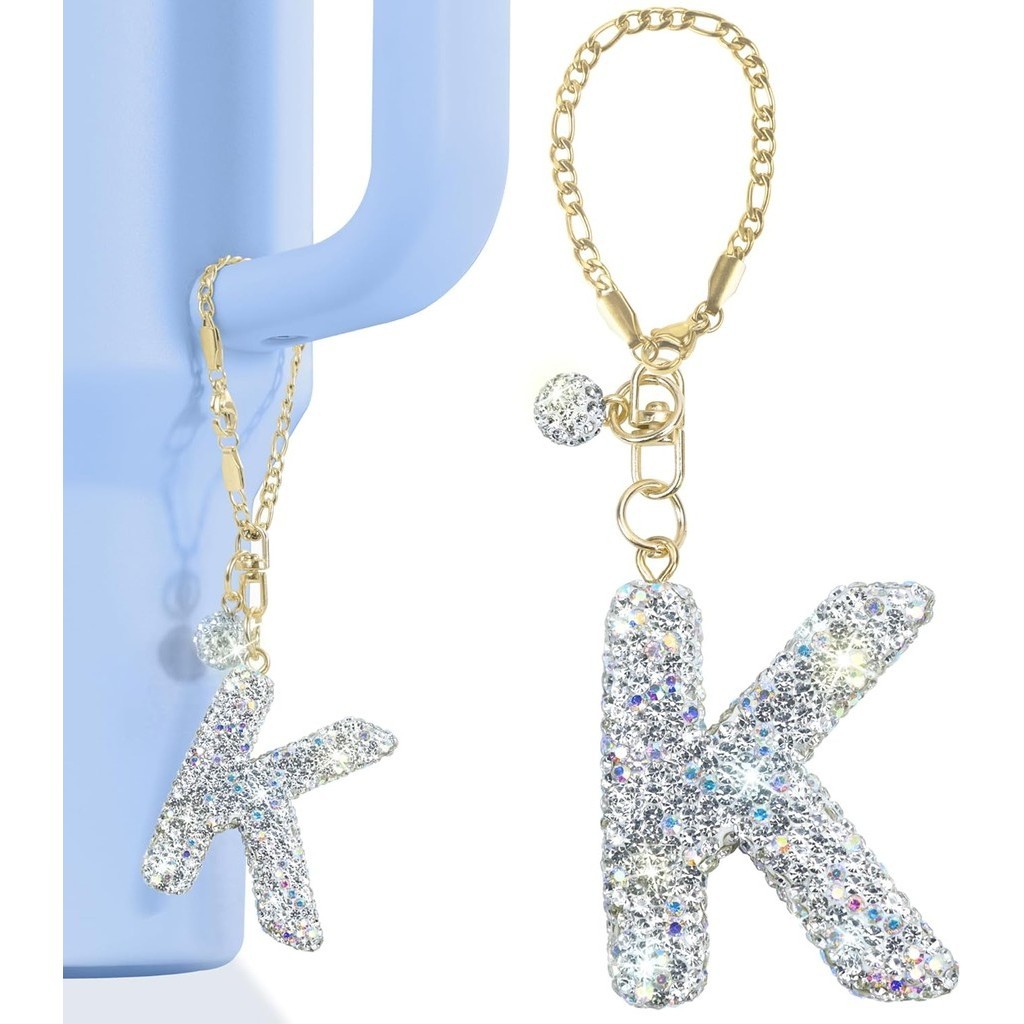 Stanley Cup Flashing Letters, Glass Bottle Chain with Handle, Stanley ...