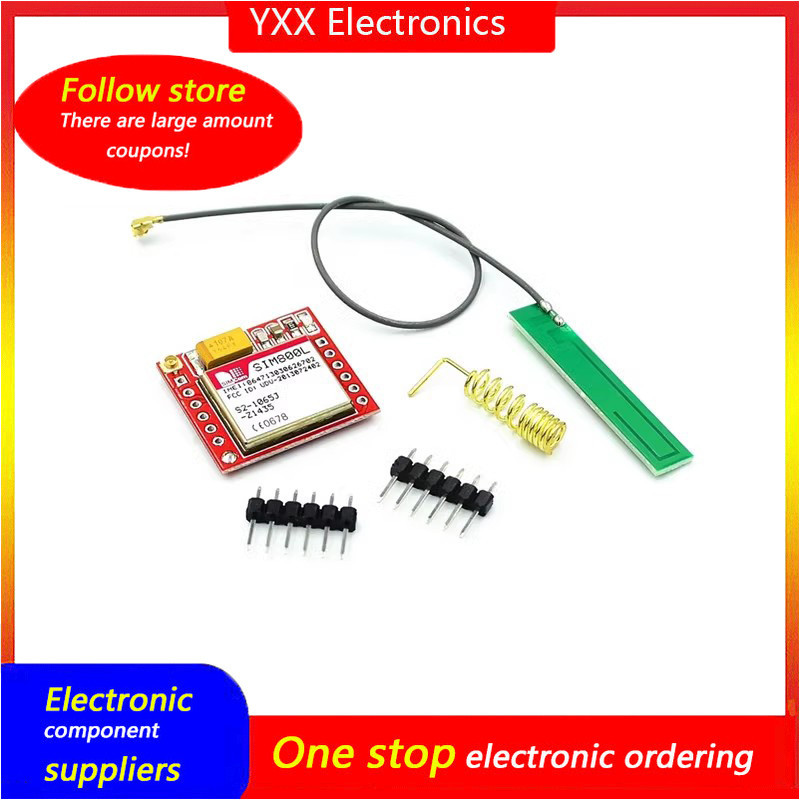Sim800l Module GPRS Adapter board GSM micro SIM Card Core board ...