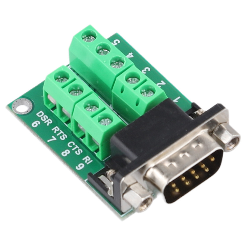 D-SUB 9 Pin Serial To Terminal Useful DB9 RS232 Breakout Board Serial ...