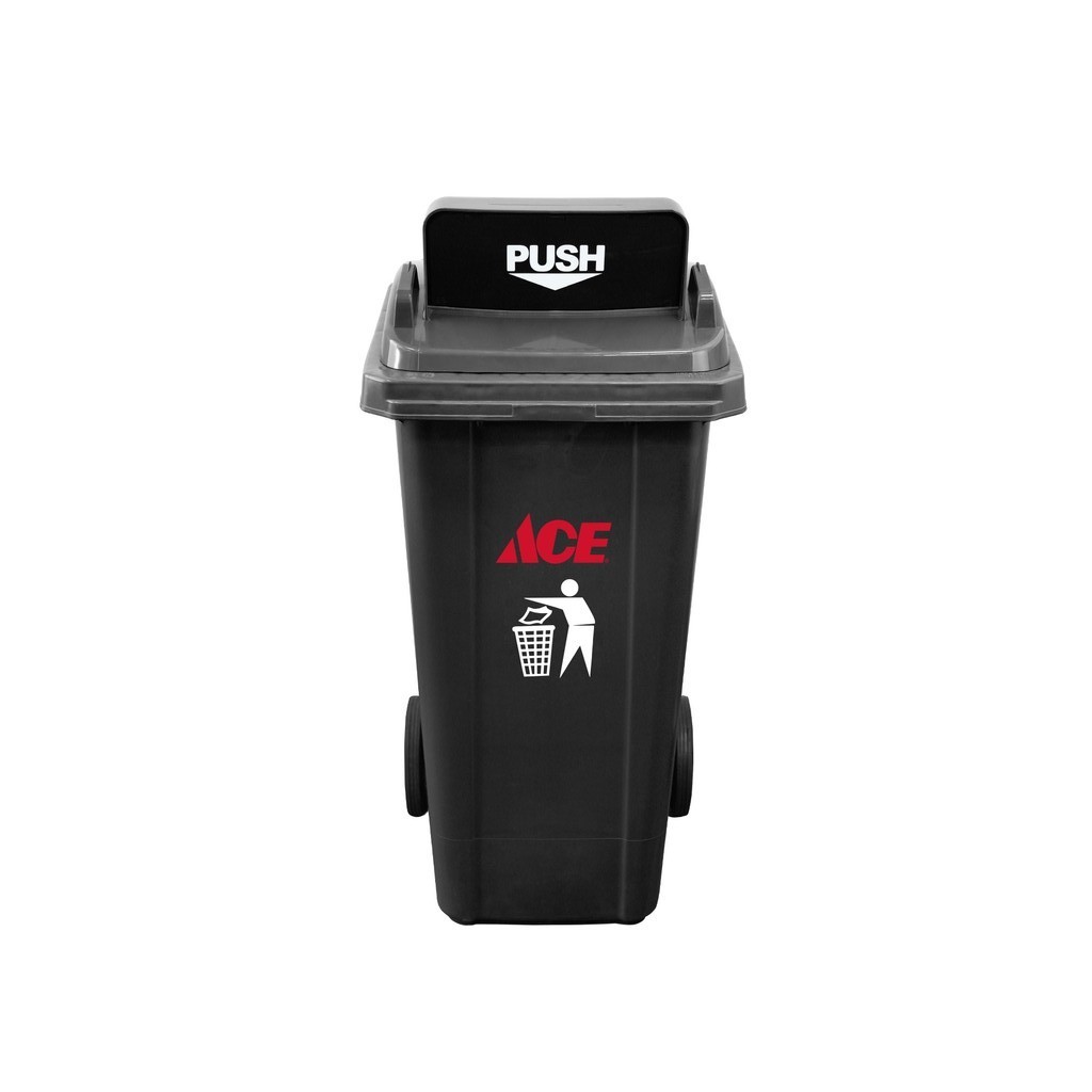 ACE RECYCLING BIN WHEELED 32G BLK | Shopee Philippines