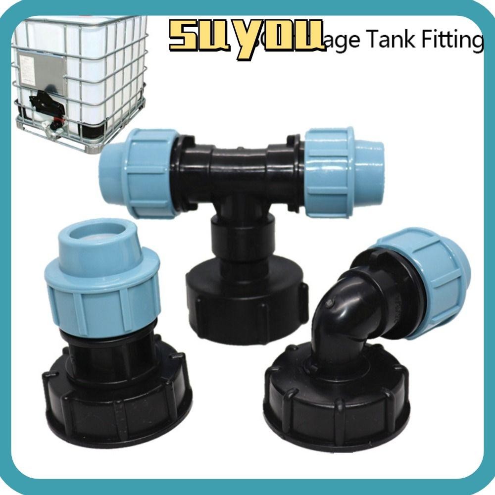 SUYO Tank Adapter IBC Elbow Straight Water Fittings | Shopee Philippines
