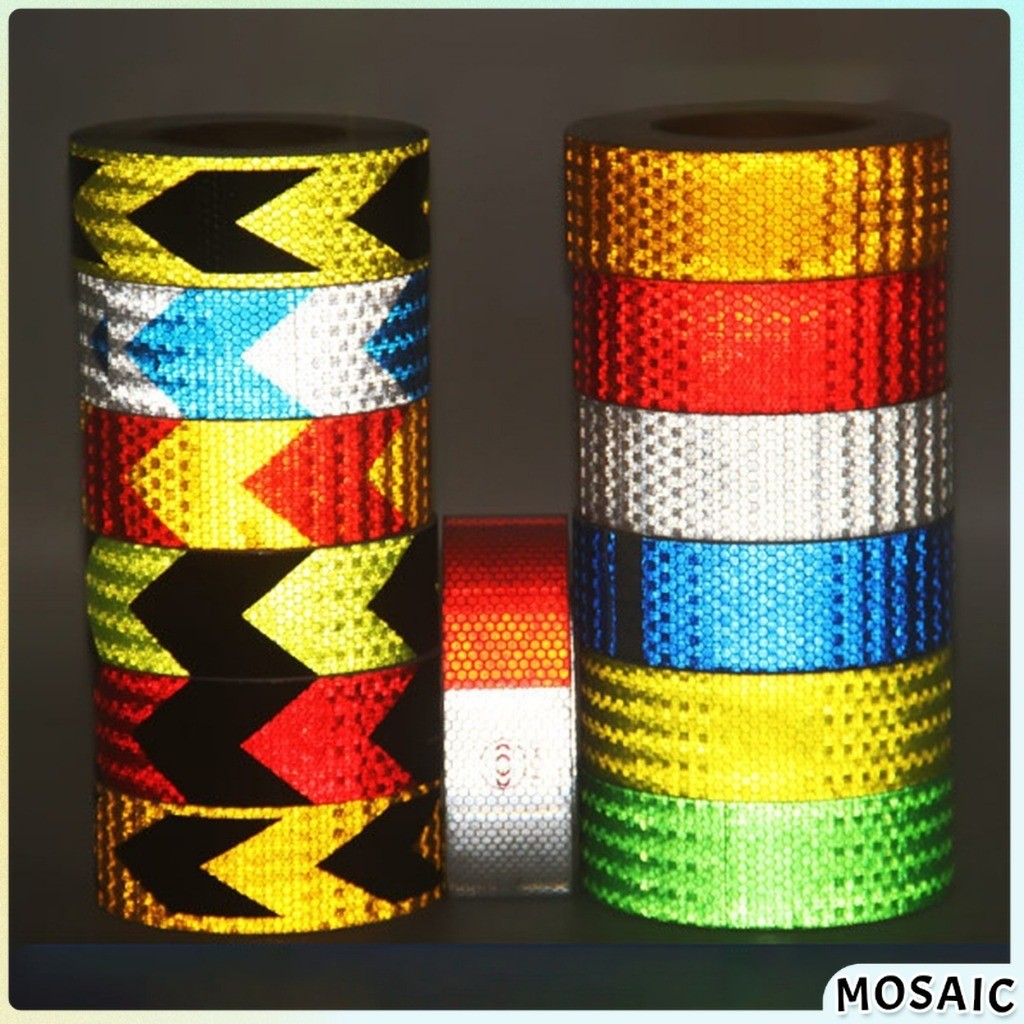 Car Reflectorized Tape Safety Warning Tape Reflective Arrow Pattern ...