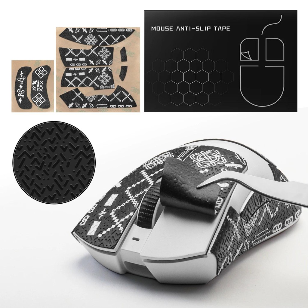 Mouse Grip Tape Stickers for Razer Deathadder V3 / V3 Pro Mouse Anti ...