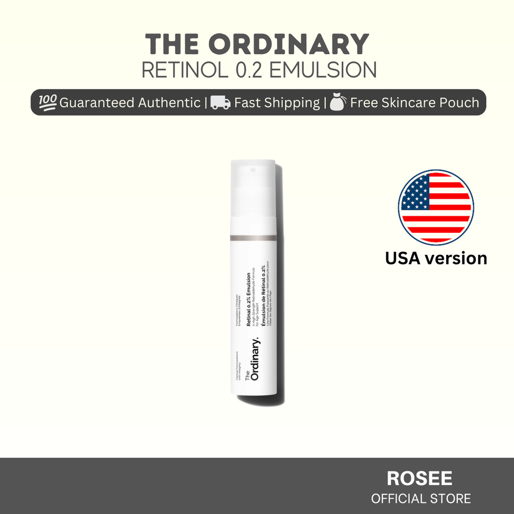 The Ordinary Retinol 0.2 Emulsion 15ml | Shopee Philippines