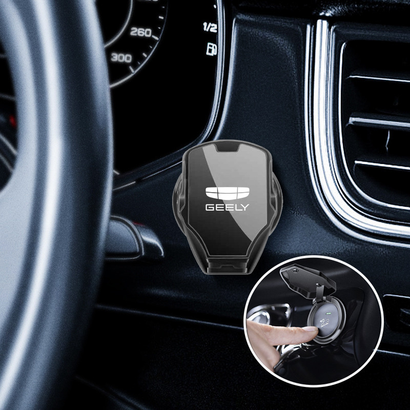 Geely car one click start protection cover decoration ignition switch ...