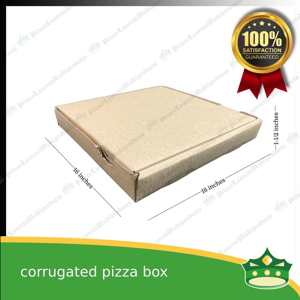 [50 pcs] corrugated pizza boxes 16 inches | Shopee Philippines