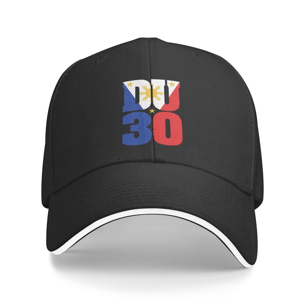 Duterte Du30 Ph Philippine Flag Fashion Hipster Baseball Cap | Shopee ...