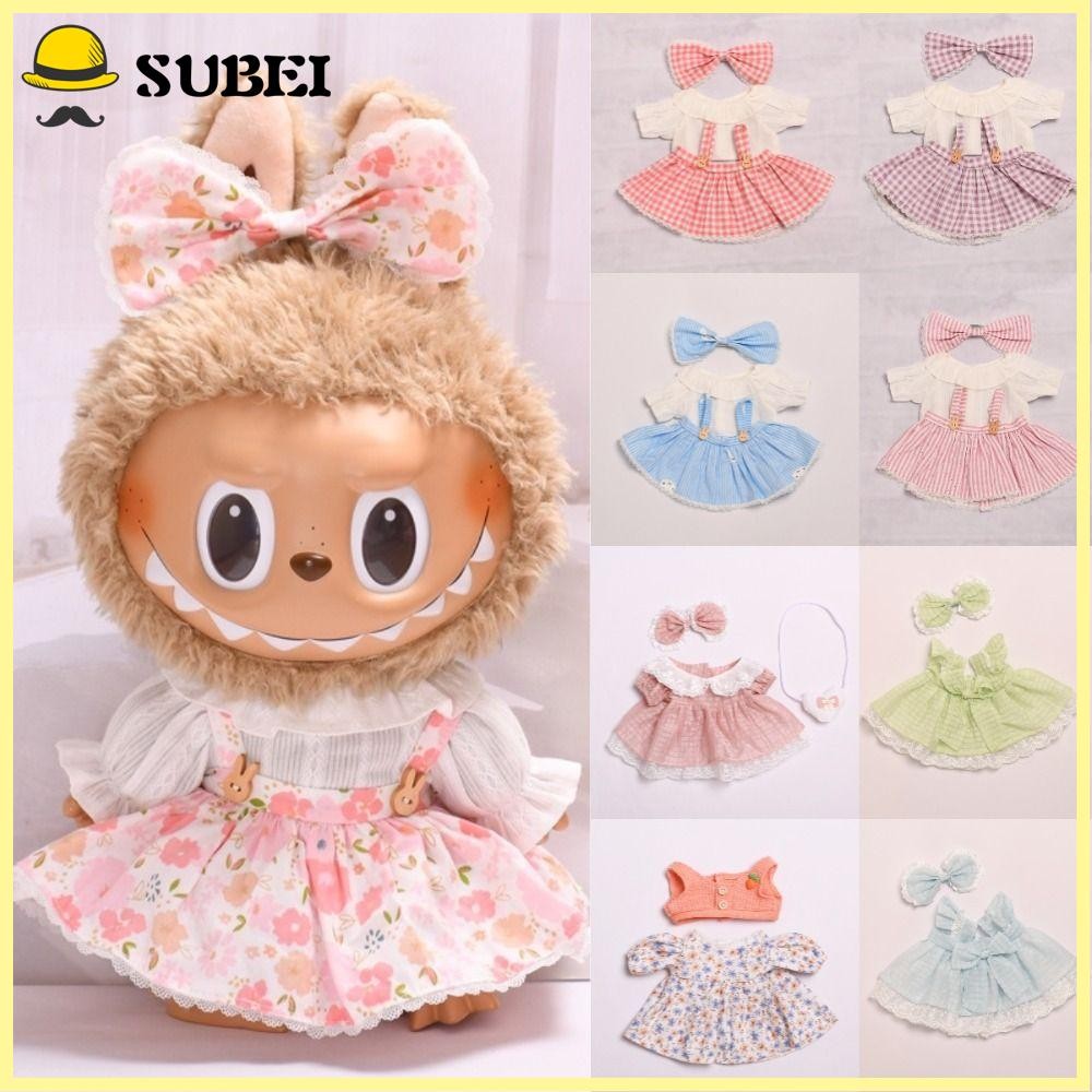 SUBEI1I Labubu Skirt Suit, DIY Labubu Time To Chill Camisole Skirt ...