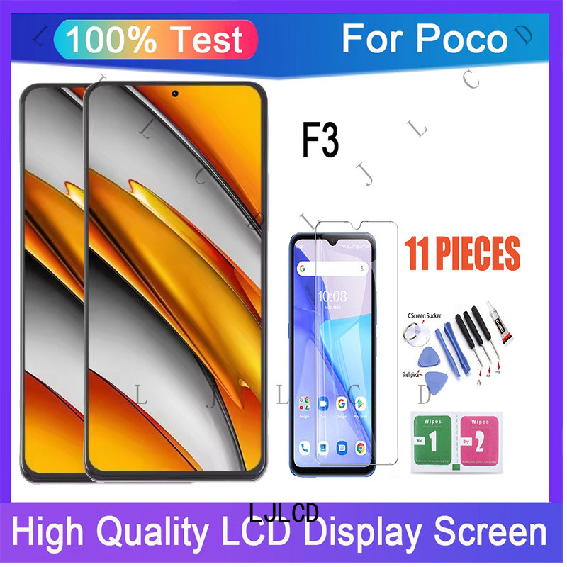 Original AMOLED Poco F3 M2012K11AG LCD Display Touch Screen With Frame Replacement | Shopee ...