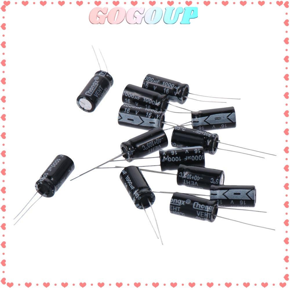 GOGOASDGRF 16V 1000uF Capacitor, Aluminum Electrolytic, 105C Capacitors ...