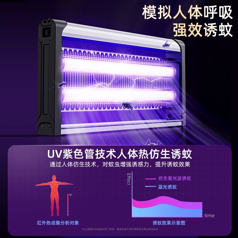 Muzhilin Electric Shock Mosquito Killer Light Mosquito Repellent ...
