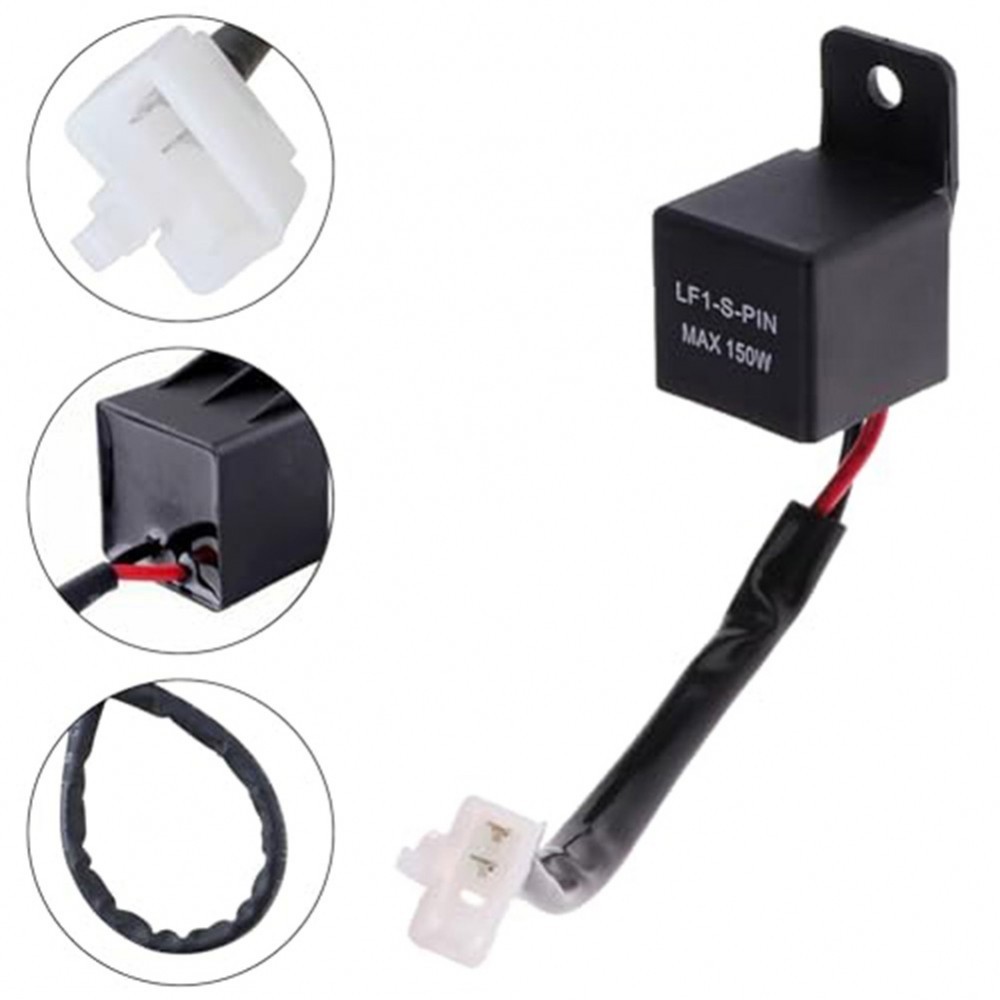 2-Pin Flasher Relay Operating Temperature -40°C To +80°C 12V Flasher ...