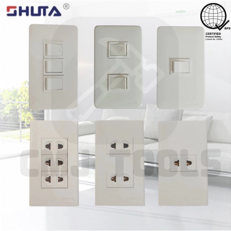 MJ SHUTA OUTLET / SWITCH SET (1 GANG / 2GANG / 3 GANG) CLASSIC ...