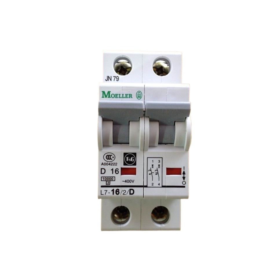 Admiralty Muller MOELLER Eaton L7-16/2/D circuit breaker 2P16A D16A original genuine goods ...