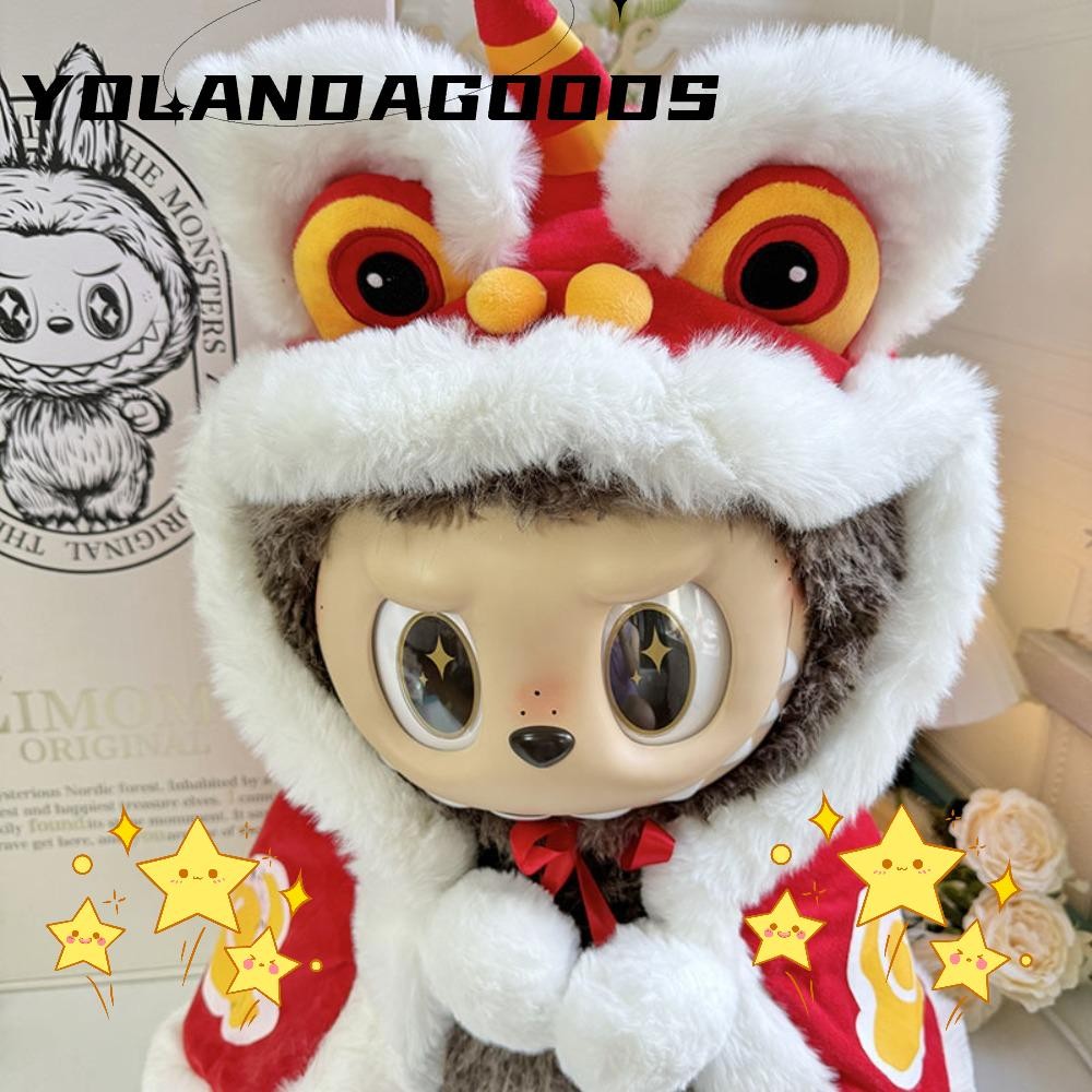 YOLA Lion Awakening Cloak, Only Clothes 58cm Labubu Doll Cloak ...