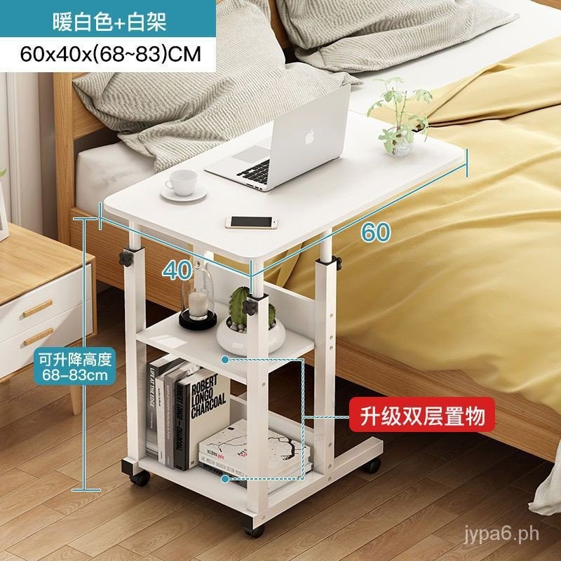 Lifting Movable Bedside Table Home Laptop Desk Bed Desk Bedroom Lazy ...