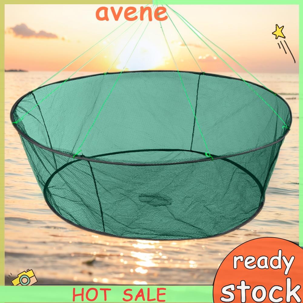 Foldable Fishing Net Portable Crab Net Shrimp Catcher for Minnows Crabs ...