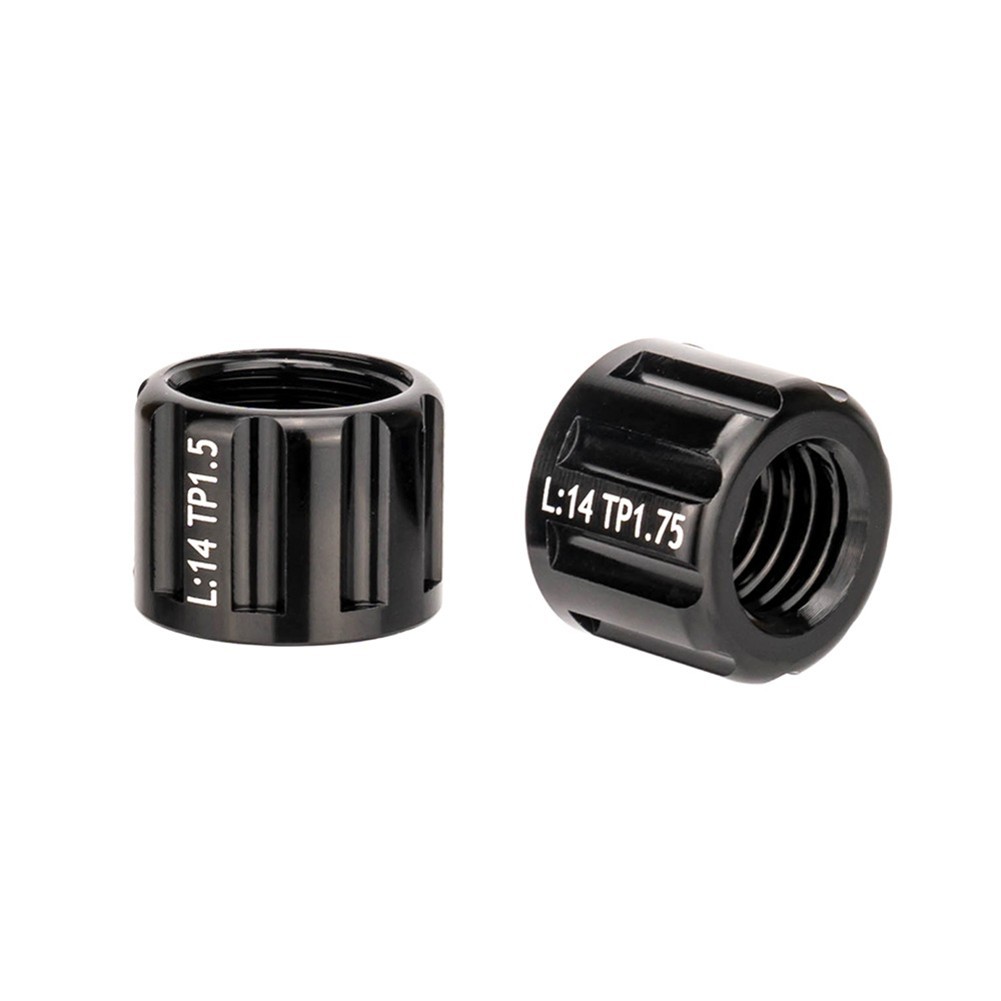 Bike Accessory Thru Axle Nut M12/M15 P1 0 P1 5 P1 75 Ensures Reliable ...