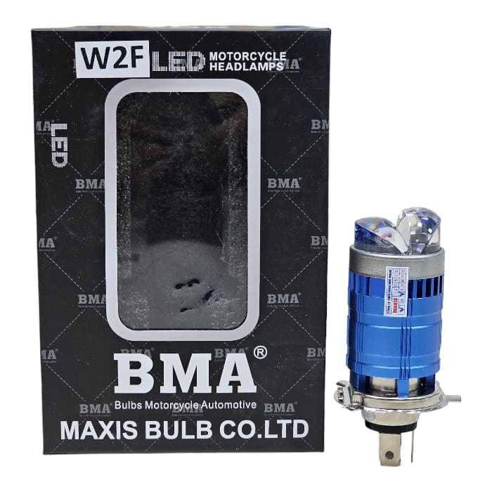 W2f BMA Ball Bearing LED Headlight, 50W H4 Base for Mounting on ...
