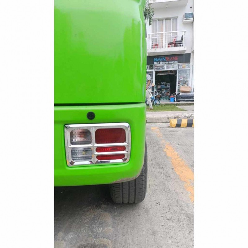 SUZUKI DA17 Headlight Garnish Chrome Black set Front Back | Shopee ...