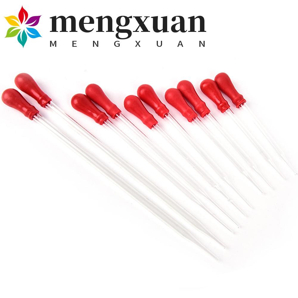 MENGXUAN 5Pcs/Pack Medicine Dropper Durable Long Glass Dropper Transfer ...