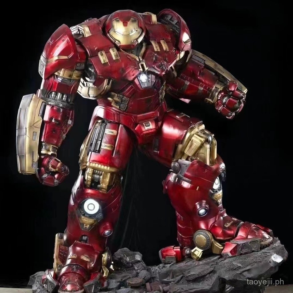 Avengers Anti-Hulk Armored Iron Man Hulk Marvel Movable Hand Office ...
