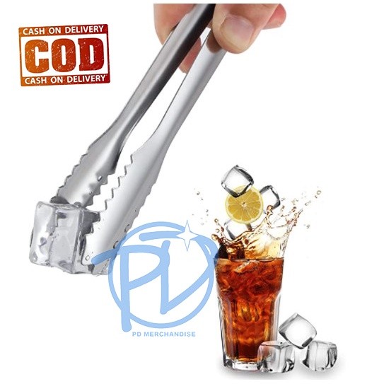 A57 COD PD PREMIUM ICE STAINLESS TONG SMALL SERVING TONGS KITCHEN ...