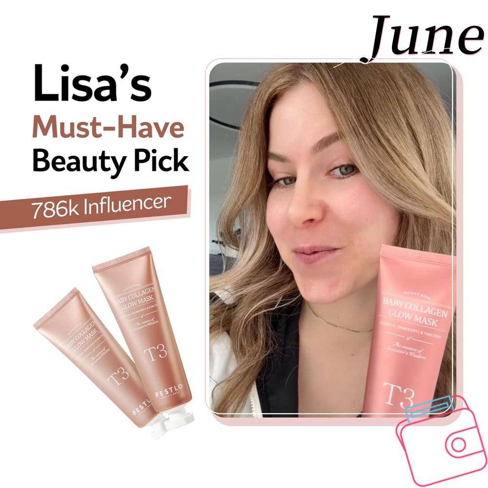 JUNE Baby Collagen Glow Cream, Collagen Glow with a Brush Collagen ...