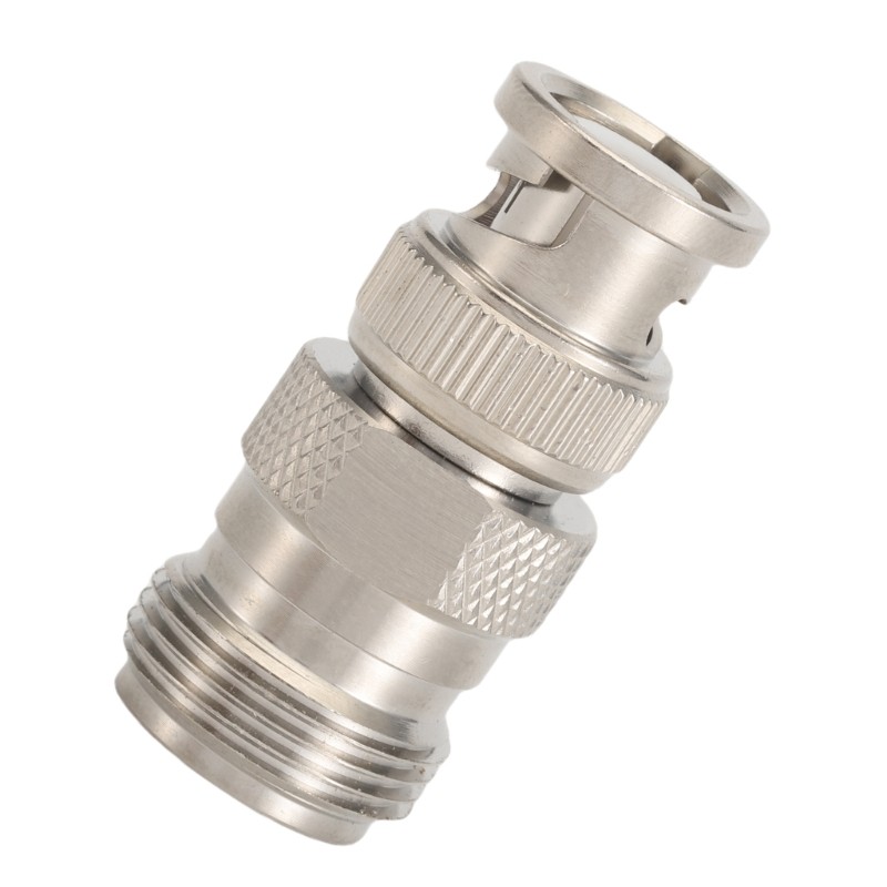 R* BNC to N Coax Connectors RF Coaxial Adapter Antennas BNC Male to N Type Female Converter N ...