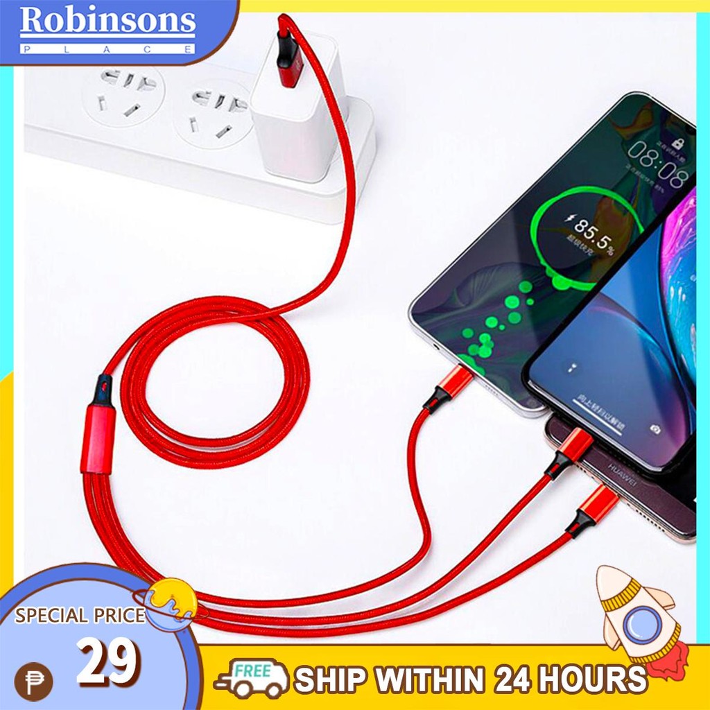 Portable 3-in-1 Fast Charging Cable Japanese Fast Charging Charger ...
