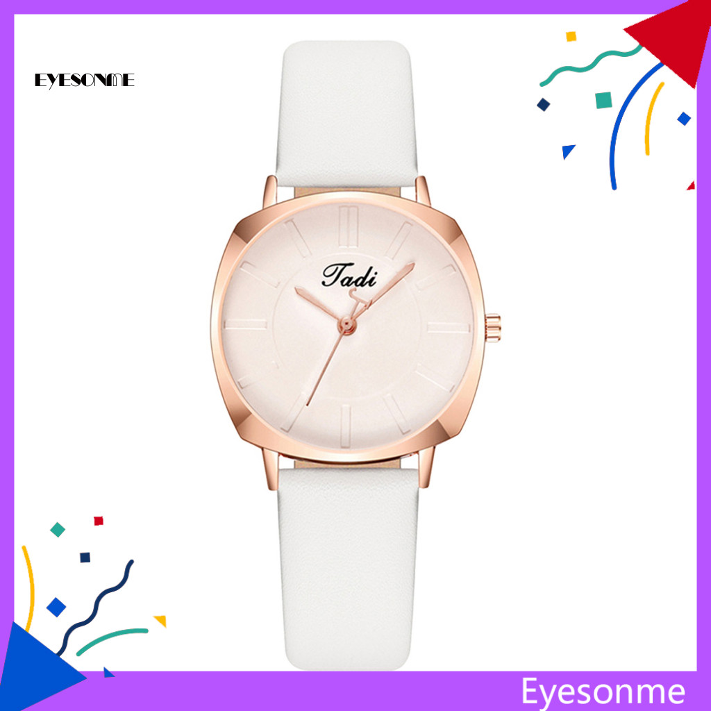 EYES Elegant Women Timepiece Ladies Quartz Watch Stylish Women's Quartz ...