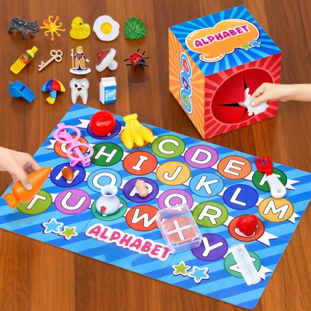 Mystery Alphabet Box for Kids 26 Letters Sorting Matching Game ...