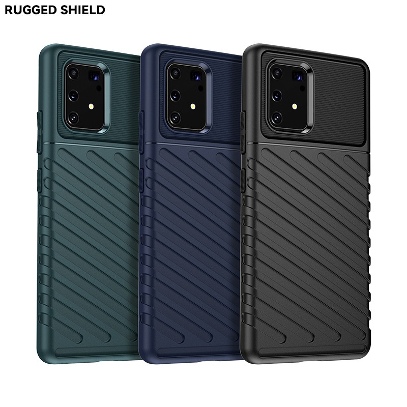 for Samsung Galaxy M80S Case Advanced Stripes Shockproof Cover ...
