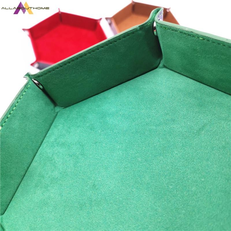 Dice Tray Foldable Metal Dice Rolling Tray Holder Storage Box for RPG ...