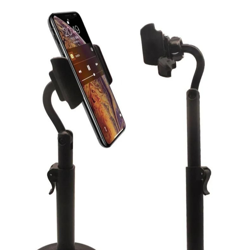 Telescopic Smart Phone Tablet Stand Adjustable Desktop Holder | Shopee ...