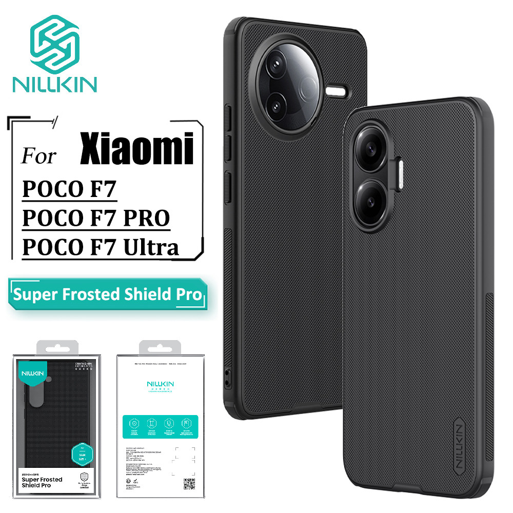 Nillkin Super Frosted Shield Pro Case For Poco F7 Ultra F7 Pro F7 Phone ...