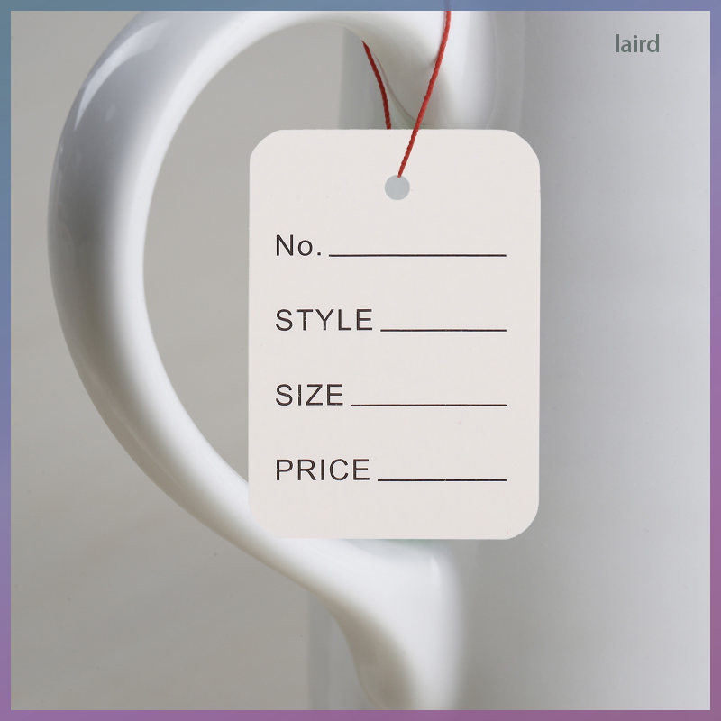 Price Tag 1000 Pcs Tags for Labeling Labels Garment Rack Clothing ...
