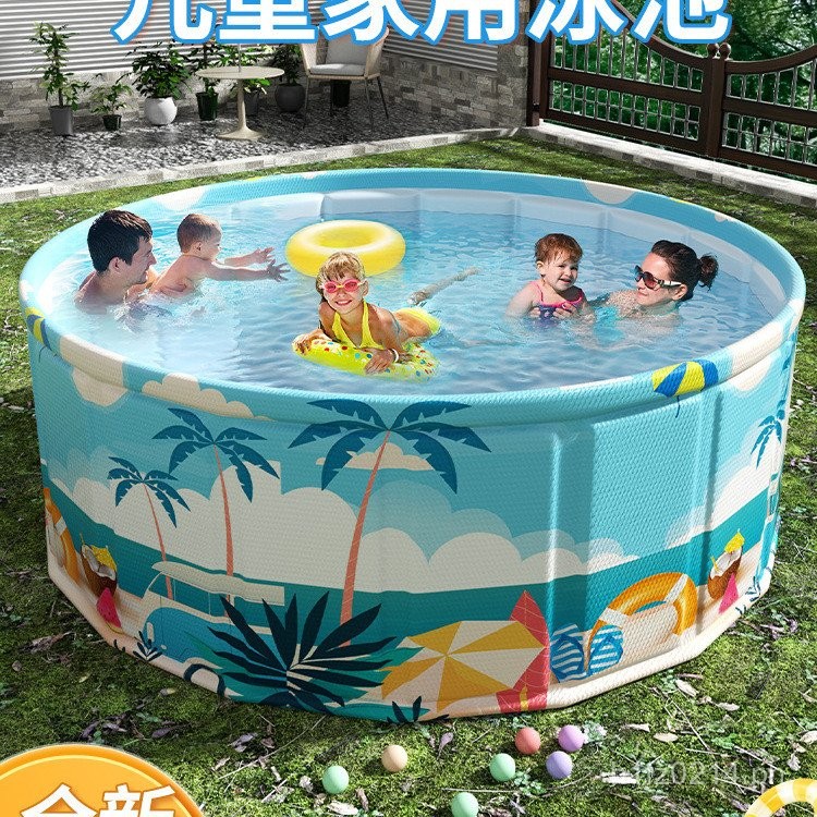 Baby Folding Water Pool Swimming Pool for Babies Family Large Adult ...