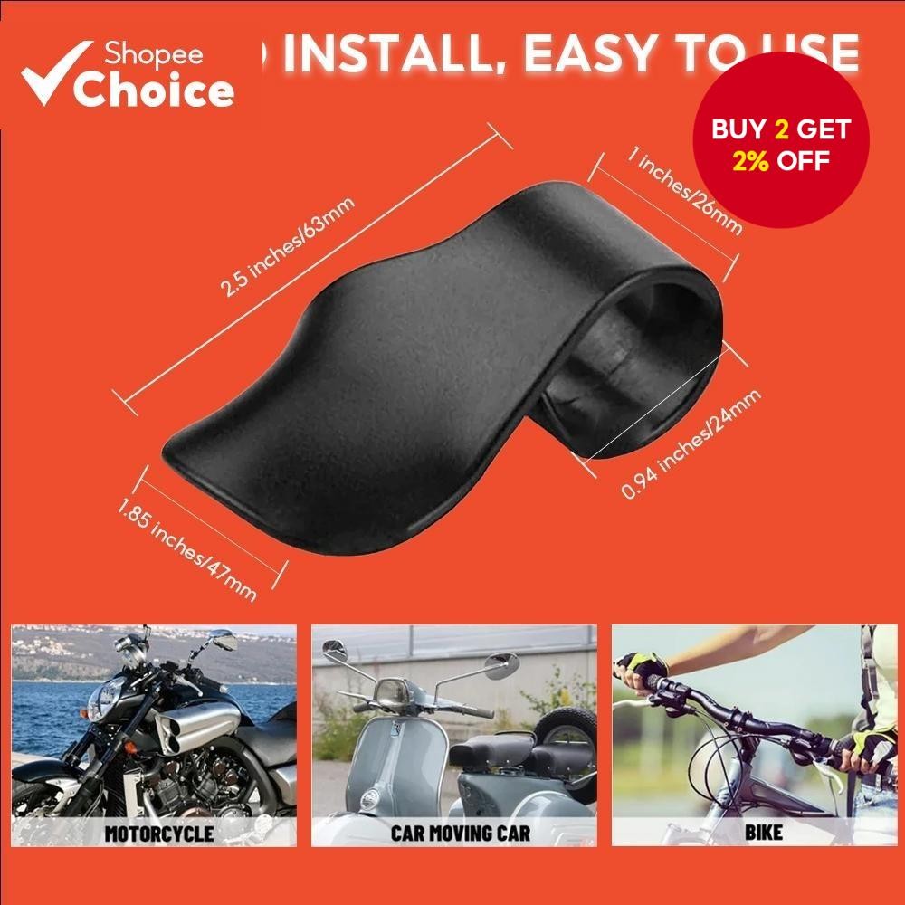 Universal Carbon Fiber Throttle Assist Grip - Cruise Control & Wrist ...