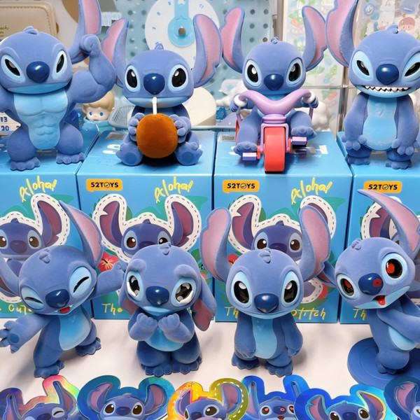 stitch items stitch blind box 52TOYS Disney Blind Box Sidi Strange Cute ...